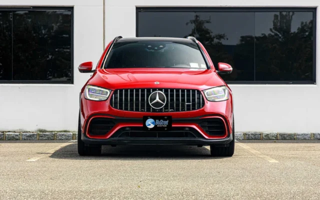 Rent a Mercedes GLC 63S AMG Red in NJ | BluStreet